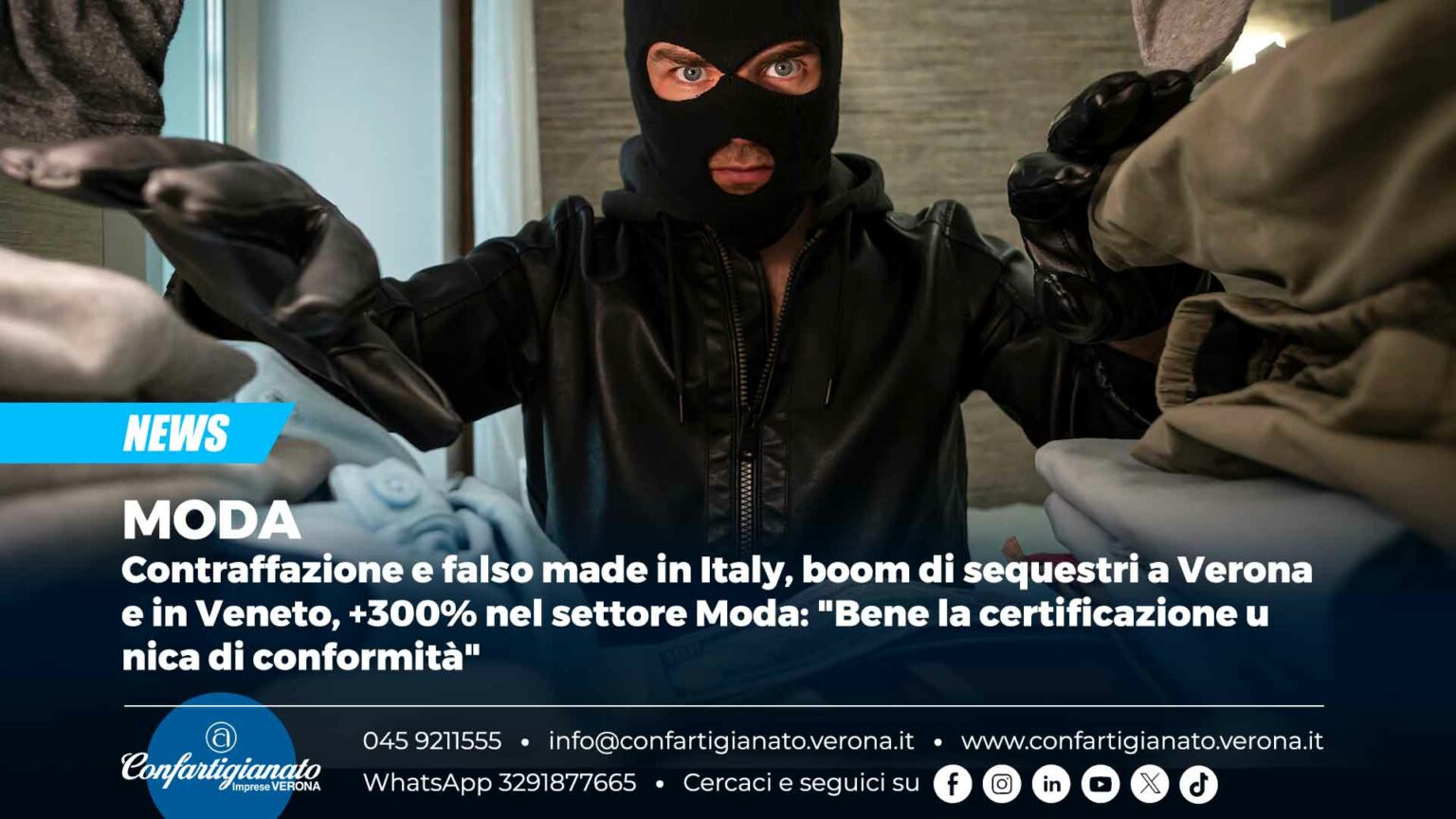 MODA – Contraffazione e falso made in Italy, boom di sequestri a Verona ...